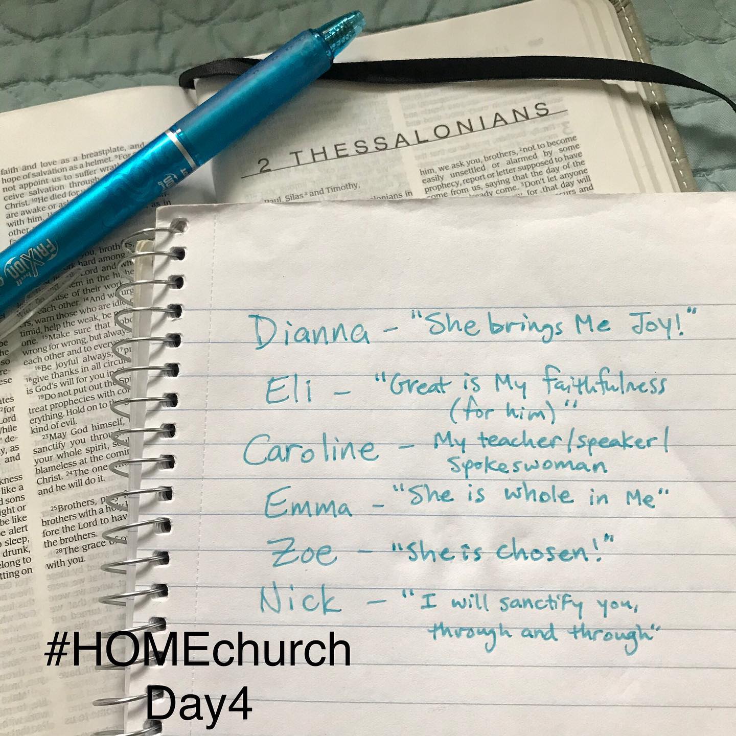 #HOMEchurch Days 1-5 – Like Trees Planted